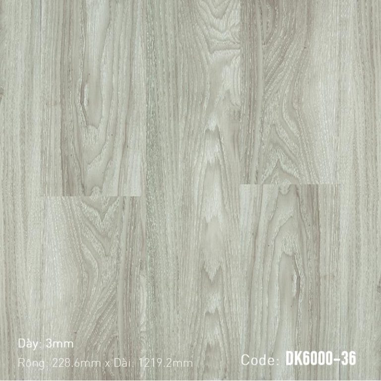 Sàn nhựa dán keo DK Flooring DK6000-36 - Sàn nhựa giả gỗ Hàn Quốc