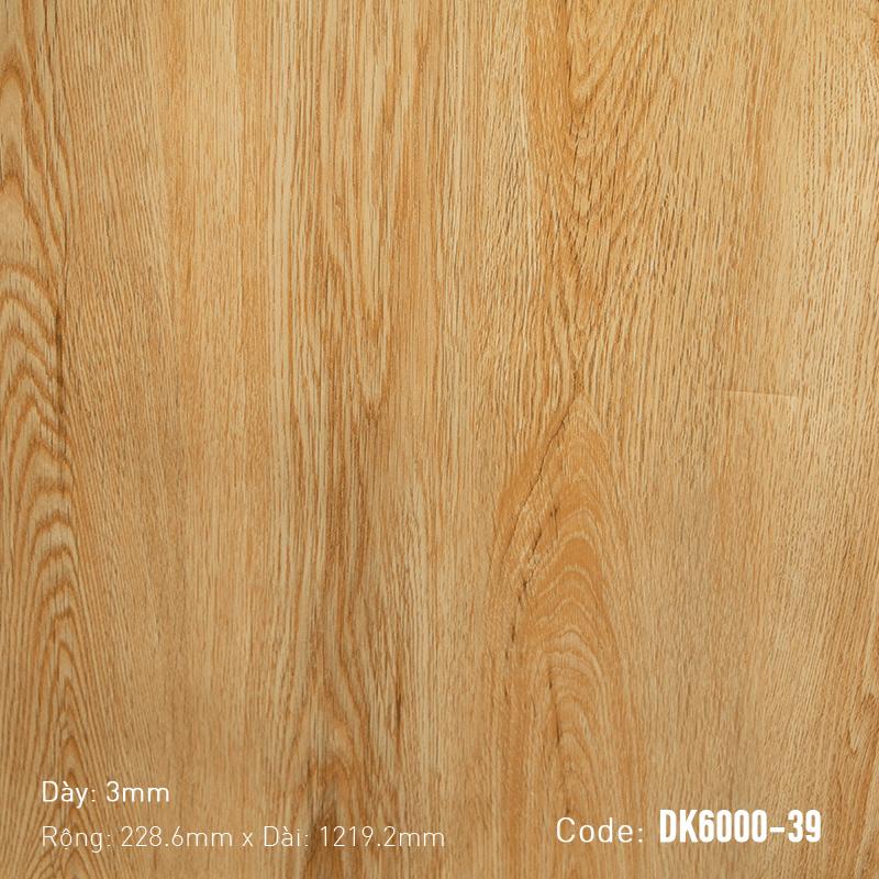 Sàn nhựa dán keo DK Flooring DK6000-36 - Sàn nhựa giả gỗ Hàn Quốc