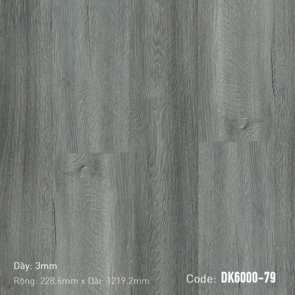Sàn nhựa dán keo DK Flooring DK6000-79 - Sàn nhựa giả gỗ Hàn Quốc